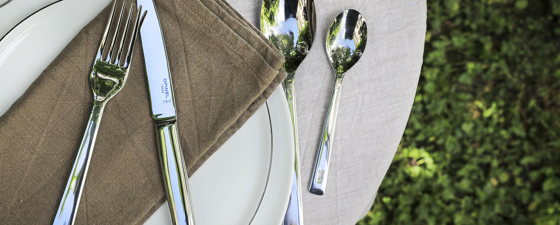 Stainless steel soup spoons | Opinel.com